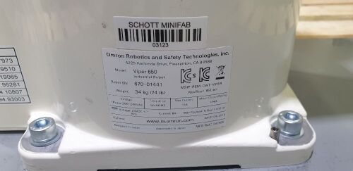 2019 Omron Viper 650 Robot | Hilco Global APAC