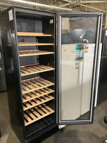 *Ex-Display* Vintec 198 Bottle Multi Zone Wine Cabinet - V190SG2E-BK ...